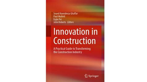 Seyed Hamidreza Ghaffar On Linkedin Innovation Construction