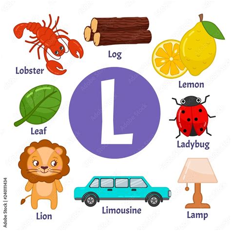 L Alphabet Letter