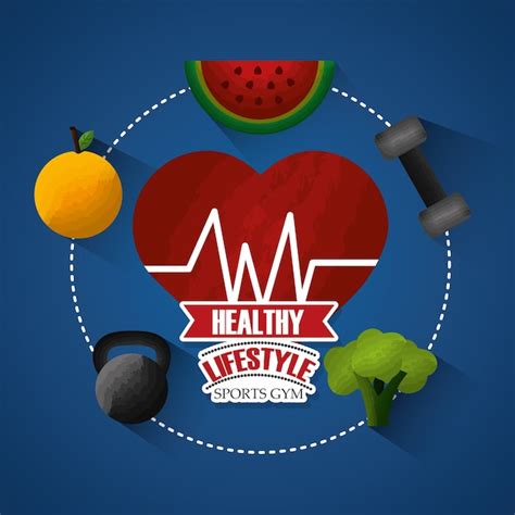 Estilo De Vida Saludable Vector Premium Estilo De Vida Saludable Vector Premium