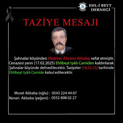 Akbaba Ailesinin Acı Günü