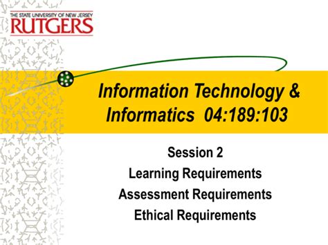 Information Technology And Informatics