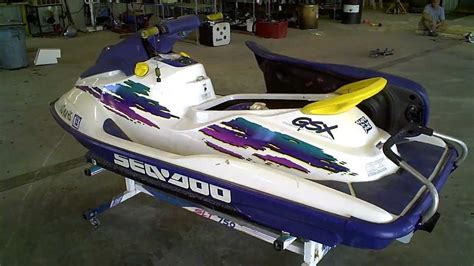 1996 Sea Doo Gsx 800 Lot 1061a Youtube