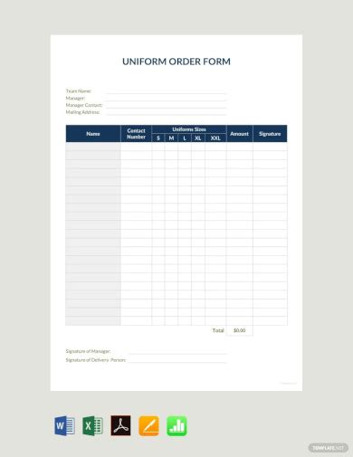 Excel Form Template 12 Excel Document Downloads