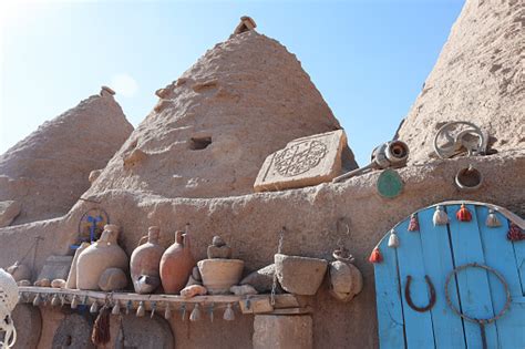Casas Cónicas Tradicionales De Harran Sanli Urfa Turquía Edificios Tradicionales De Ladrillos De