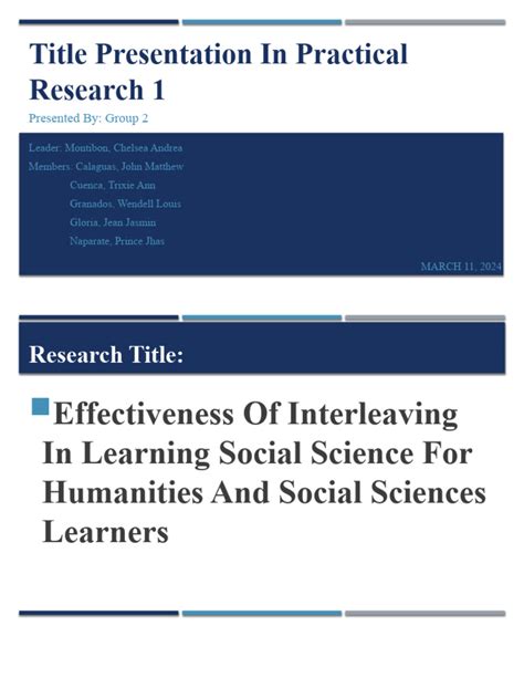 Gr 2 Pr1titledefense Pdf Learning Science