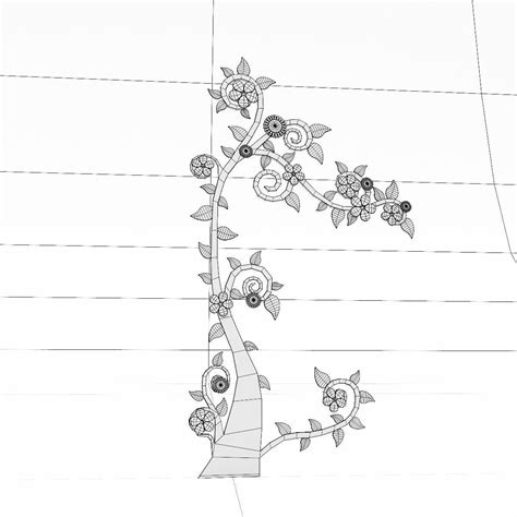 3d Model Abstract Tree 3d Model Vr Ar Low Poly Cgtrader