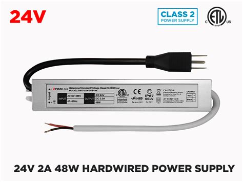 24v 48w Cetlus Listed Ip67 Class 2 Led Drivers Led Montreal