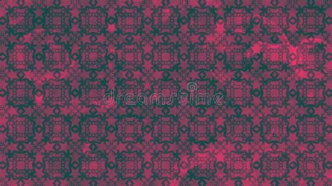 A Seamless Geometric Pattern Featuring Interlocking Hexagonal And Star