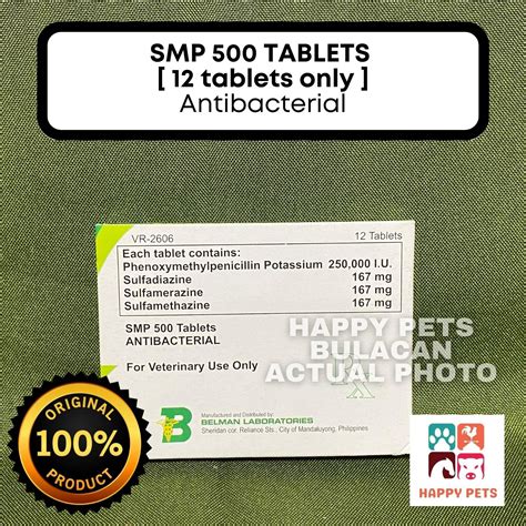 Smp 500 Tablets 12 Tablets Only Lazada Ph