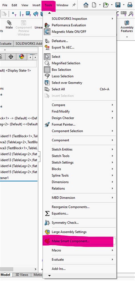 how to save time and effort with solidworks smart components