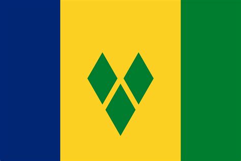 Saint Vincent And The Grenadines Flag Meaning And Images