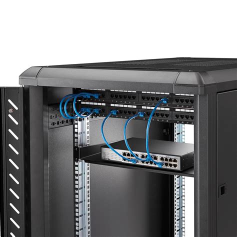 1u Fixed Server Rack Mount Shelf 10in Deep Steel Universal Cantilever