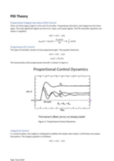SOLUTION: A closed loop feedback system using pid controller - Studypool