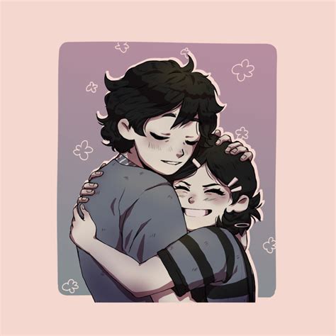 Safebooru 1boy 1girl Absurdres Andrew Graves Ashley Graves Black Hair