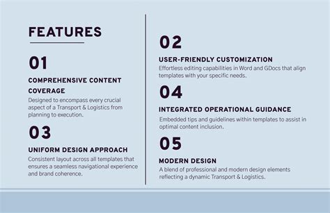 Transport And Logistics Insurance Policy Comparison Chart Template In