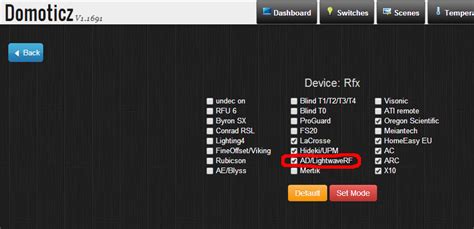 Ecufix Blog Domoticz Raspberry Pi Rfxcom Rfxtrx433 And Lightwaverf Protocol