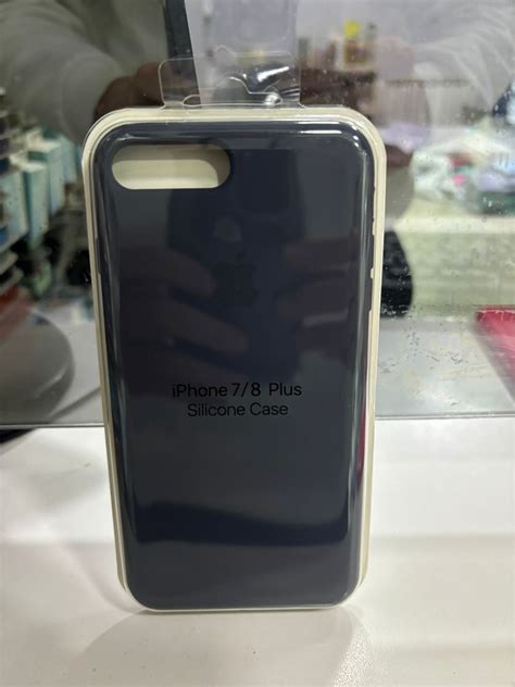 Silicone Case Iph 78 Col 8 Azul Midnigh Celulandia