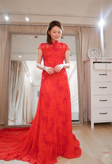 【wedding】訂婚紅旗袍禮服送客閃耀星夜藍蓬裙禮服絕美伴娘服～je Wedding Stella 小美人。史黛拉