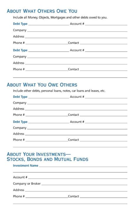 Beneficiary Planner ≡ Fill Out Printable Pdf Forms Online