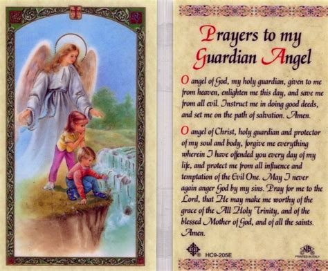 Free Guardian Angel Prayer Printable Xncns