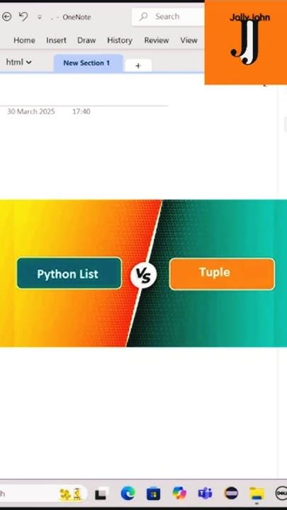 🚀 Python में List और Tuple में अंतर Python Beginners To Advanced 🐍