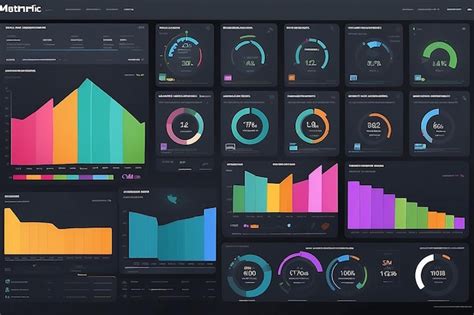 Premium Photo Chat Marketing Metrics Dashboard