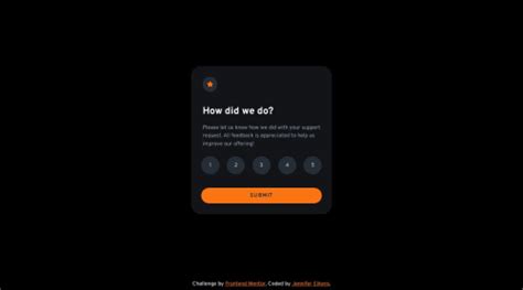 Frontend Mentor Interactive Rating Component Built With React Coding