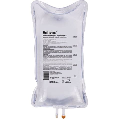 Vetivex Phylyte Solution For Dogs Cats And Horses 3 L