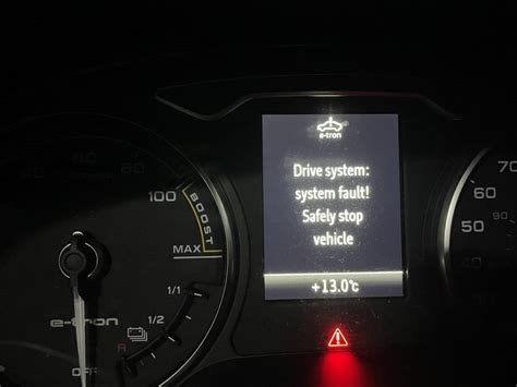 Drive System Fault Audi A3 Etron Uk R Audi