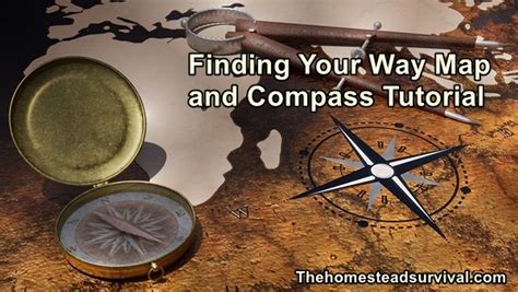Finding Your Way With Map And Compass Tutorial The Homestead Survival