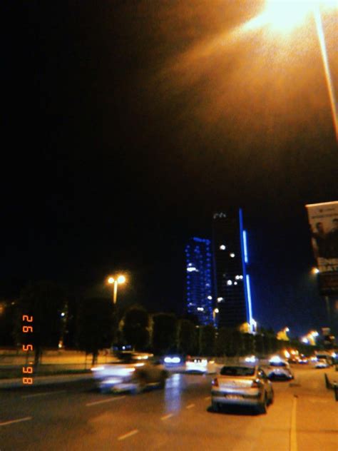 Lights Of City Şehir Gece Gökyüzü Görüntüleri Fotoğraf