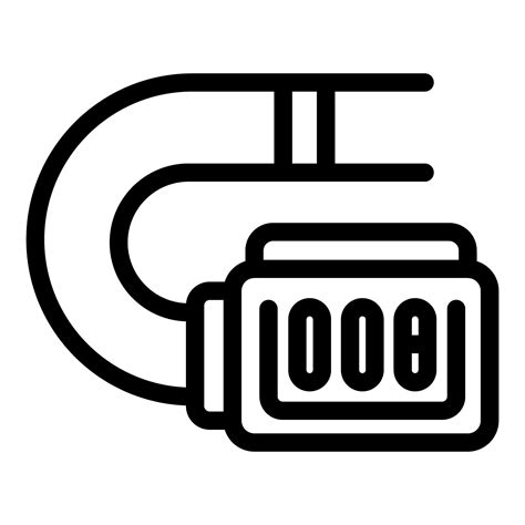 Magnetic Key Card Access Control System Icon 49527097 Vector Art At