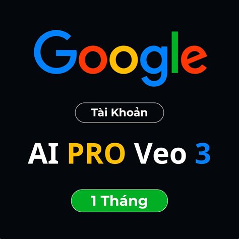 Tài khoản Google AI Veo 3 giá rẻ - Shop Key bản quyền giá sỉ