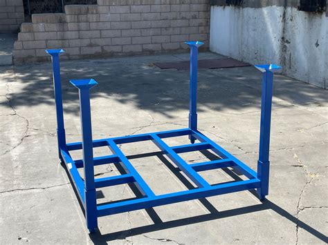 Pallet Stacking Rack Heavy Duty Portable Storage Racks Sandbaggy