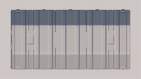 Sci Fi Container Set 3d Model By 3dmode