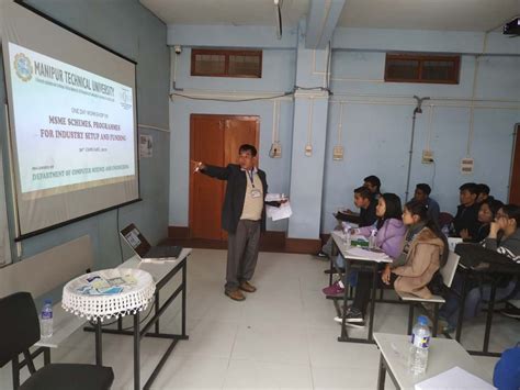 One Day Workshop On Msme Schemes Programs For Industry Setup And