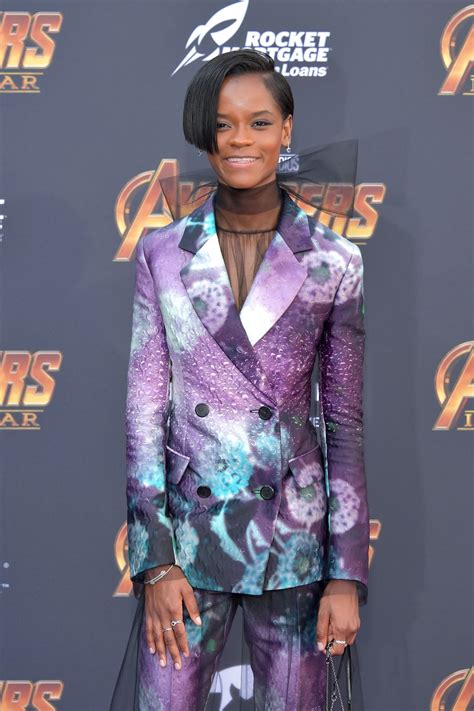 Letitia Wright Avengers Infinity War” Premiere In La • Celebmafia