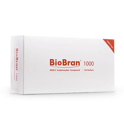 Biobran 1000 105 Sachets Mgn 3 Natural Food Supplements