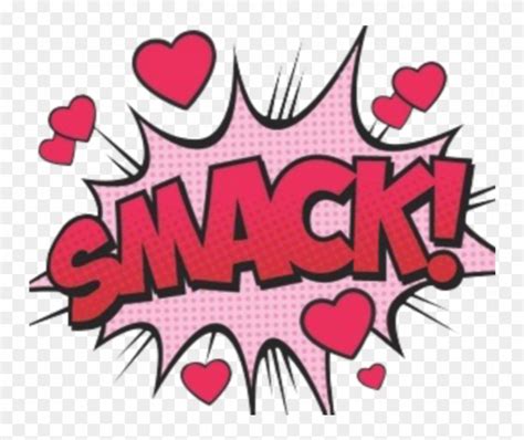 Smack Sticker Graphic Design Clipart 4622750 Pikpng