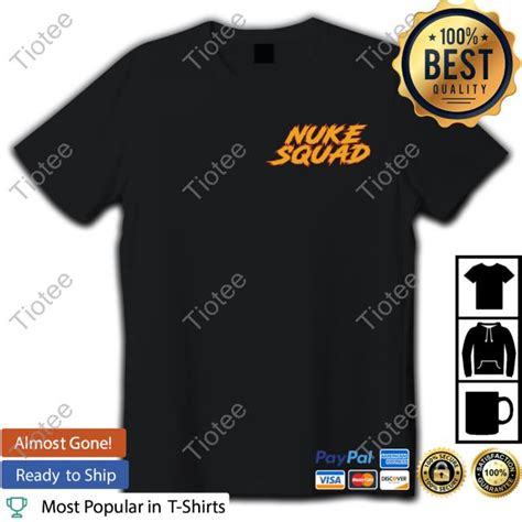 Nuke Squad Explosion Long Sleeve T Shirt Tiotee