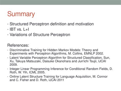 Ppt Structured Perceptron Powerpoint Presentation Free Download Id