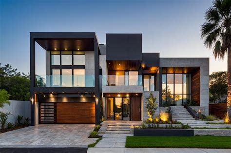 Modern Real Estate Exterior Architecture Of Luxury Home Premium Ai
