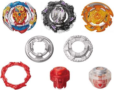 Takara Tomy Beyblade Burst B 2010 Zest Achilles Anpassen Set Japan Off