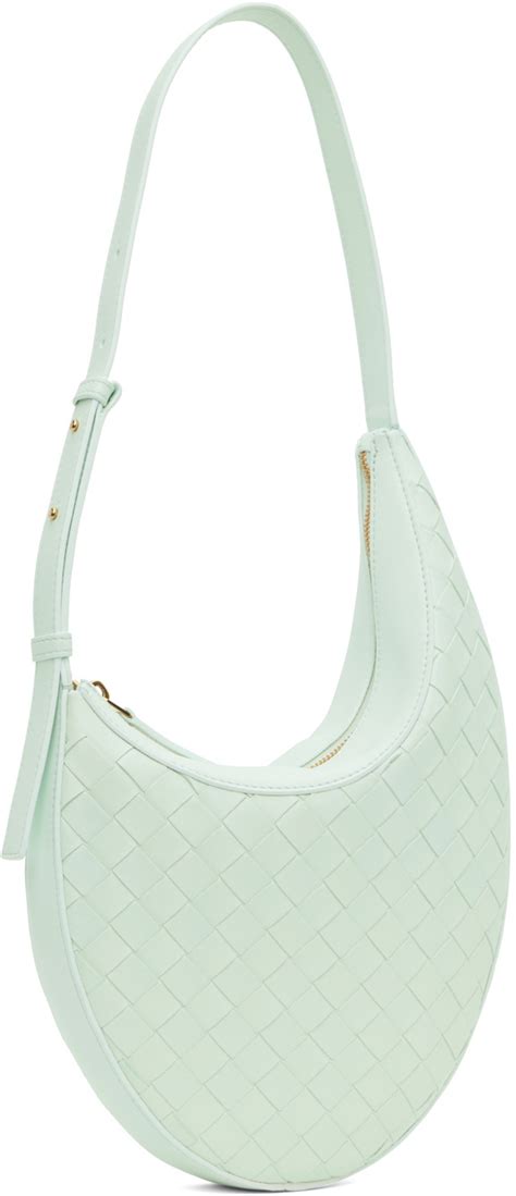 Bottega Veneta Blue Small Drop Bag Bottega Veneta