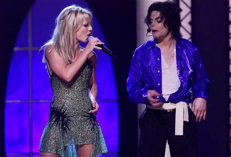 Britney Spears Performing With Michael Jackson At The Msg 30th