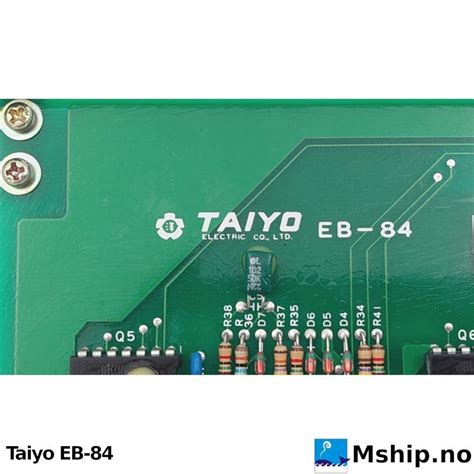 Taiyo Eb 84 Pcb For Sale