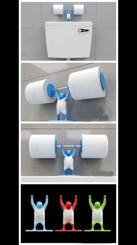 Creative Toilet Paper Holder Designs