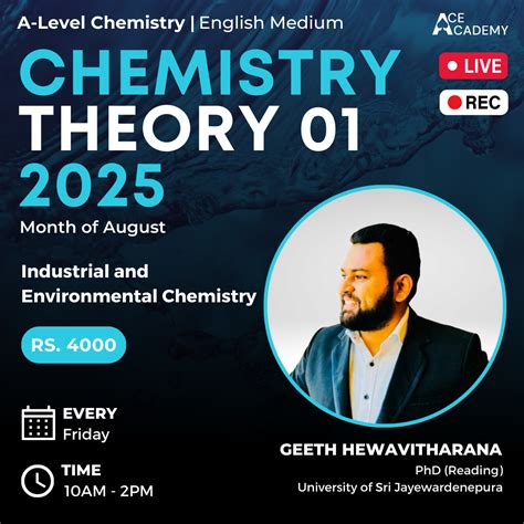 2025 Theory 1 Industry August By Dr Geeth Hewavitahrana Ace