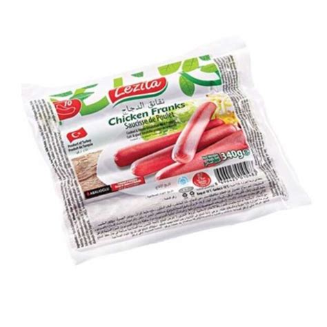 The Foods Frozen Foods Lezita Chicken Franks 10 Pcs 340 Gm
