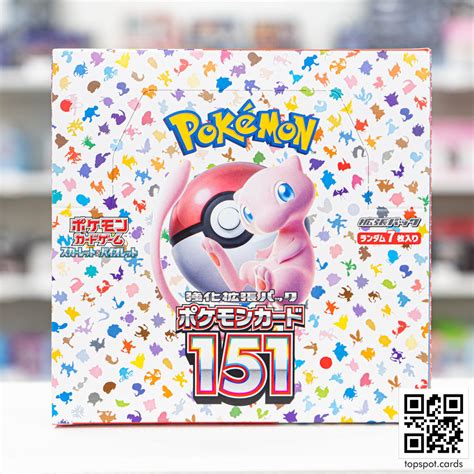 Sv2a Pokemon 151 Booster Box Jp Topspot Cards